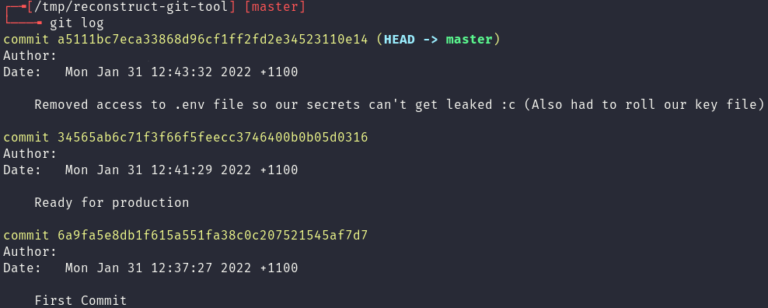 Exploring .git leaks - Red Cursor